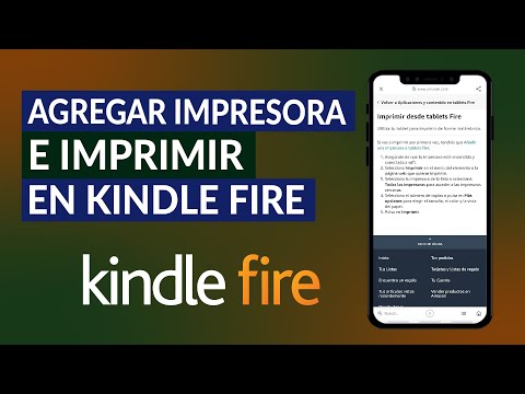 Cómo agregar una impresora e imprimir en Kindle Fire | Guía de ...